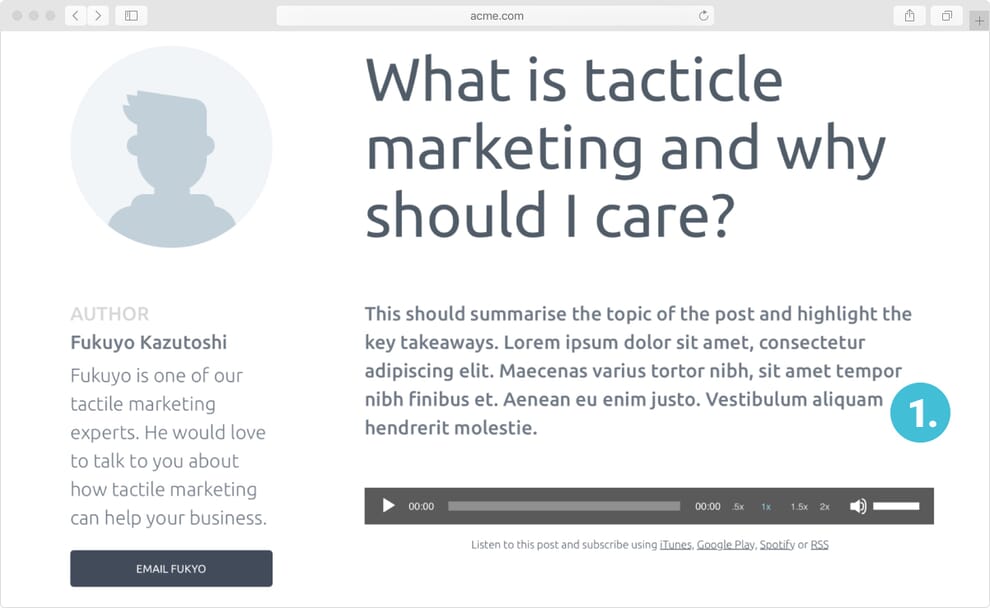 How To Design A Blog Post For Conversion