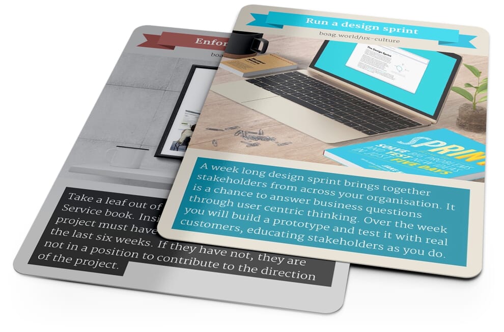 Start A User Experience Revolution With User Centric Culture Cards